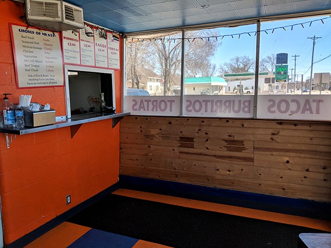 Step inside to a no-frills ordering counter where culinary magic happens behind the scenes &ndash; simplicity at its most delicious.