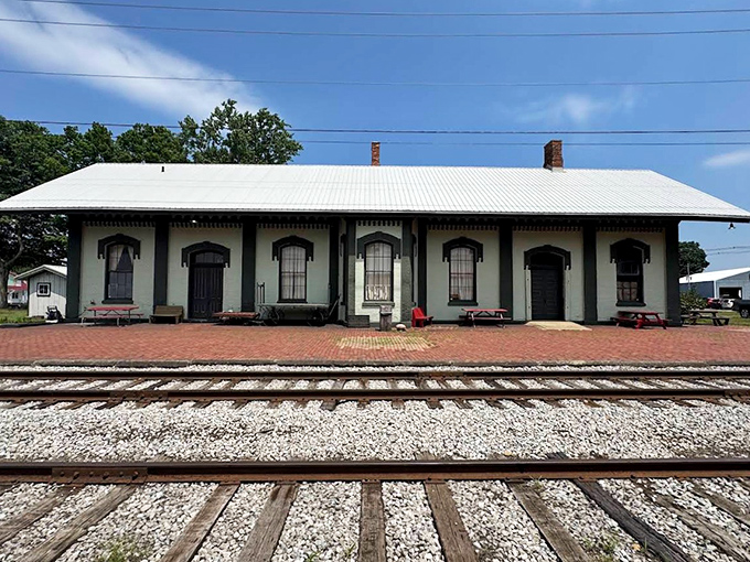 The historic Coldwater Depot hasn't just survived time &ndash; it's conquered it, standing as elegantly today as when passengers carried steamer trunks.