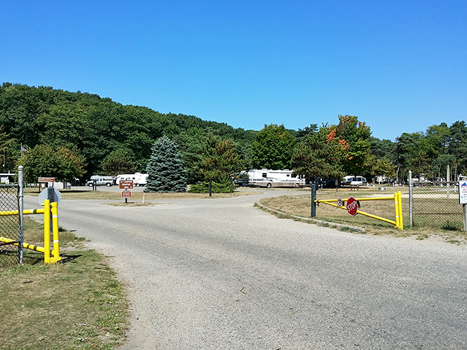 Gateway to adventure: Where the ordinary world ends and your next favorite Michigan memory begins. Just follow the sandy path.