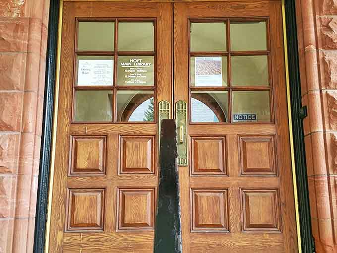 These aren't just doors &ndash; they're portals to other worlds, crafted from rich wood that's welcomed generations of curious minds.