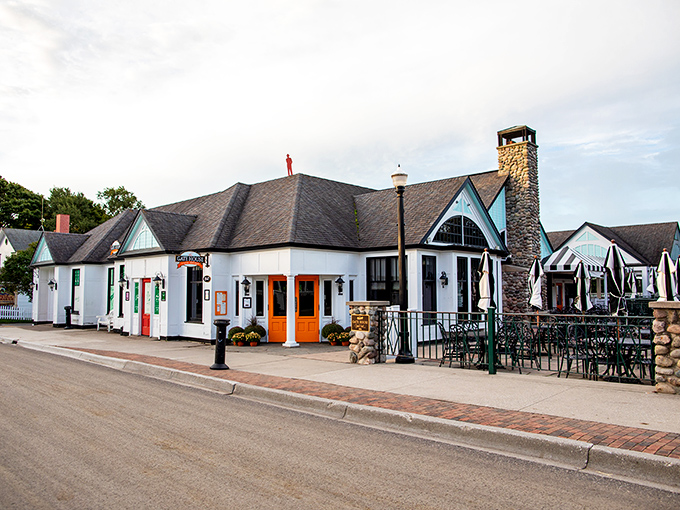 The Gate House stands guard like it has for over a century, and some say the original gatekeepers never really clocked out.