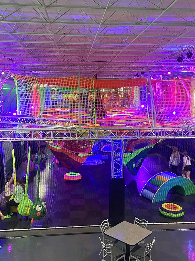 This multi-level playground makes you wonder why office buildings don't install these&mdash;productivity might drop, but morale would soar through the roof.