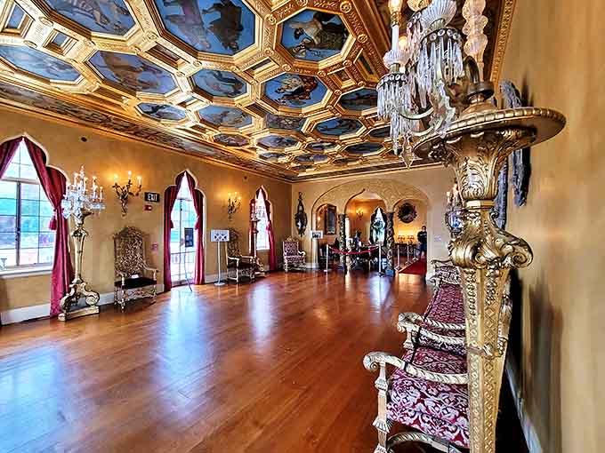 Step inside where 41-foot ceilings make your own living room feel like a shoebox, and suddenly your home renovation plans seem adorably modest.