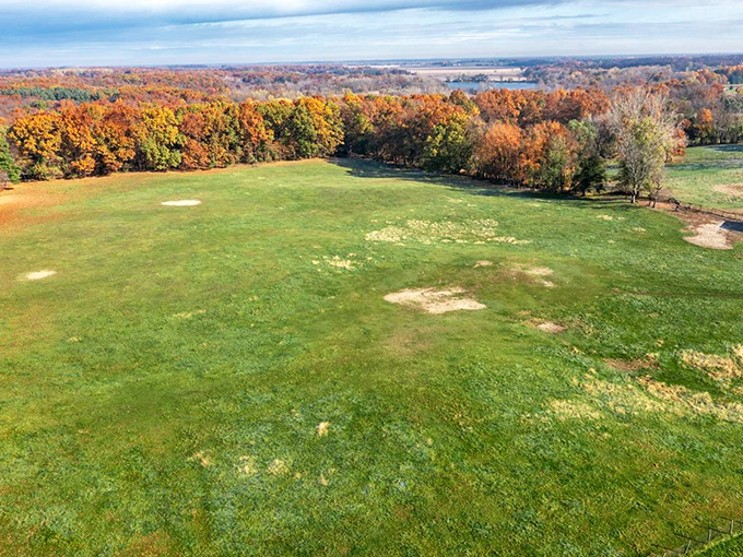 Nature's canvas stretches wide in Sturgis' countryside, where open fields whisper stories of generations who've worked this fertile land.