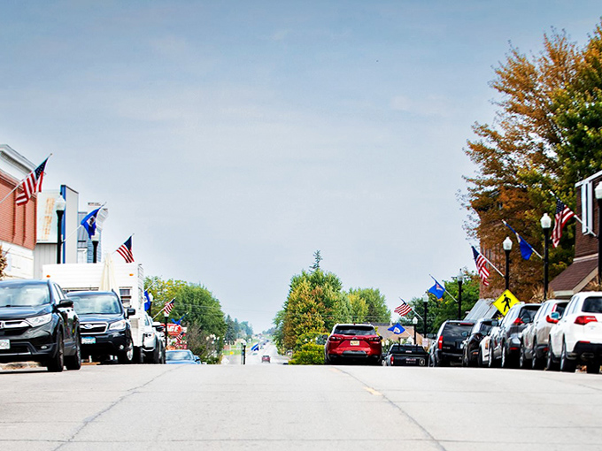 Main Street Harmony &ndash; where parking is always free and shopkeepers still sweep their sidewalks every morning.