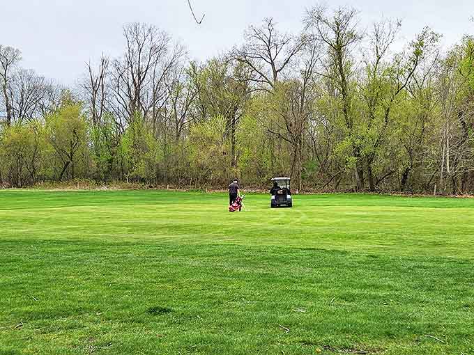 Maple Brook Golf Course offers a peaceful escape where even terrible golfers (you know who you are) can enjoy the serene landscape.