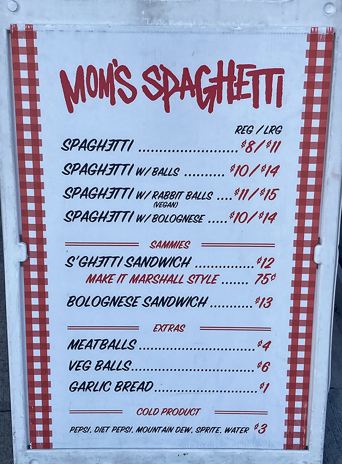 Simplicity reigns supreme on this no-nonsense menu, offering straightforward comfort food options that get right to the delicious point.