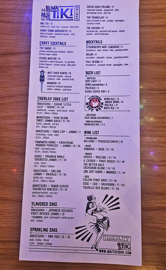 This isn't just a menu &ndash; it's a passport to flavor country with drinks named like characters in a delicious adventure novel.