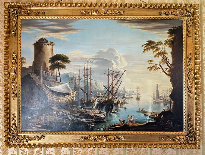 Maritime majesty captured in gilt frame – the kind of artwork that makes your vacation snapshots feel woefully inadequate.