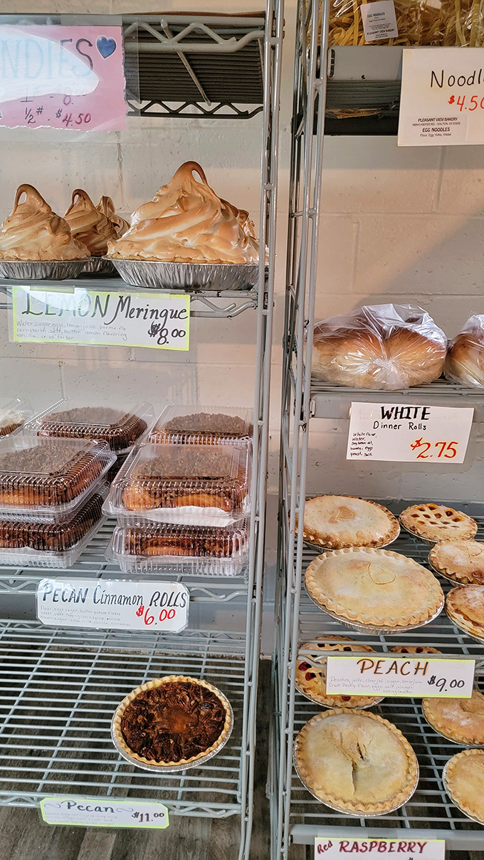 Lemon meringue pies with mile-high tops share shelf space with pecan cinnamon rolls &ndash; decisions have never been so deliciously difficult.