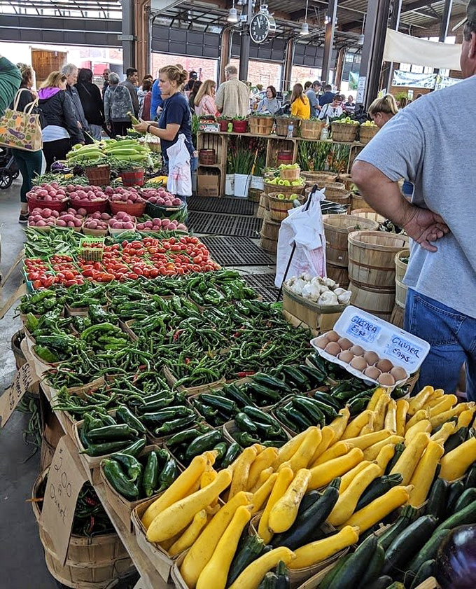 Nature's color palette on full display &ndash; these aren't just vegetables, they're edible works of art waiting to transform dinner tables across Michigan.