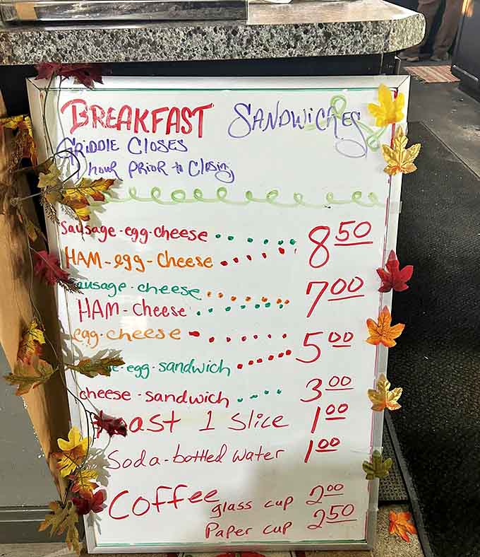 The menu board reads like a love letter to carbohydrates, offering enough options to require multiple visits or one gloriously indulgent feast.