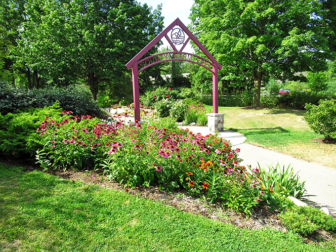 Not just another pretty entrance &ndash; this garden gateway is like stepping through a portal to a horticultural wonderland.