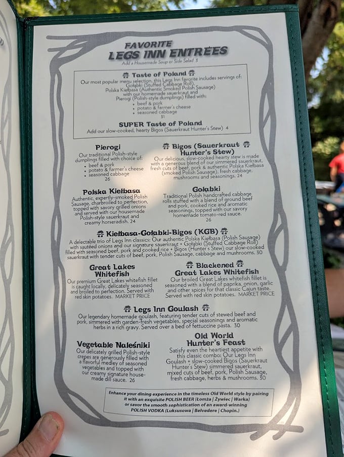 The menu reads like a Polish grandmother's greatest hits album &ndash; pierogi, kielbasa, and golabki starring in this delicious lineup.