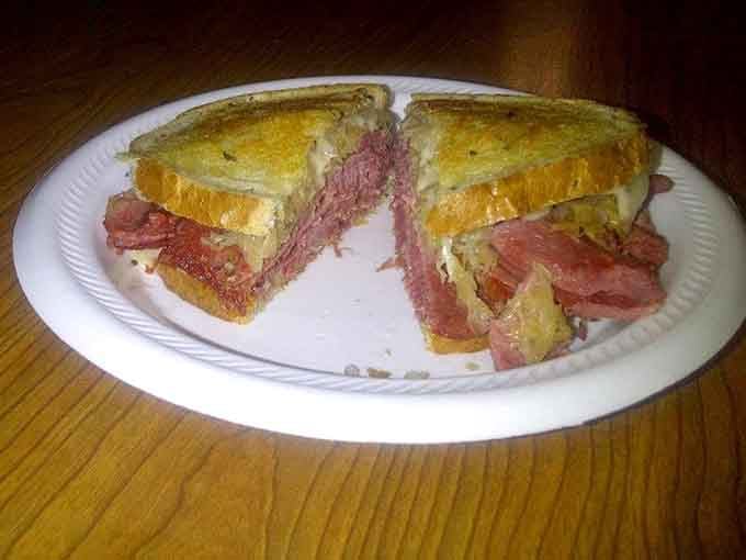 Menu: The "High Rollers" board showcases regulars who've earned their place in Two-Way Inn lore &ndash; Detroit's unofficial hall of fame.