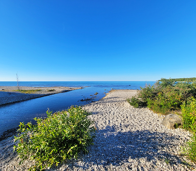 Nature's perfect meeting point &ndash; where forest, beach, and water create a trifecta of natural beauty that changes with each passing hour.