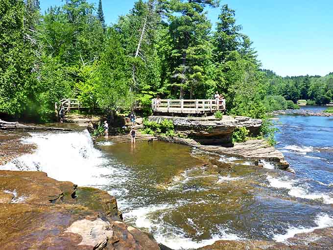 Nature's viewing deck offers the perfect perch for waterfall watching &ndash; just bring your sense of wonder and perhaps a sandwich for good measure.