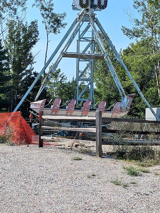 The "Anchors Away" ride delivers swooping thrills without the extreme angles that turn stomachs. Those painted sharks have seen generations of gleeful screams!
