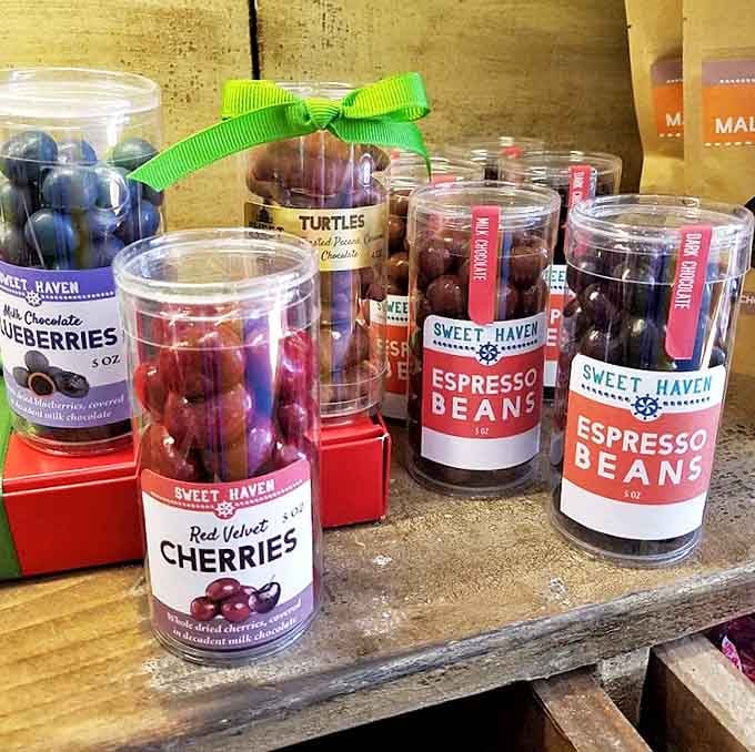 Chocolate-covered everything: from blueberries to espresso beans, these treats prove chocolate is less an ingredient and more a lifestyle choice.