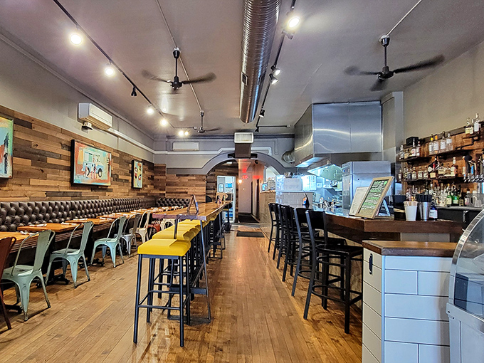 Browndog Barlor combines two of life's greatest pleasures – craft ice cream and cocktails – in one wood-paneled slice of heaven.