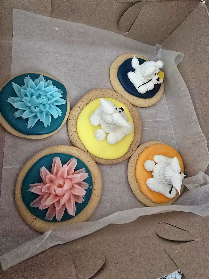 These aren't just cookies &ndash; they're edible art. Hand-piped flowers and delicate designs transform simple sugar dough into Instagram-worthy masterpieces.