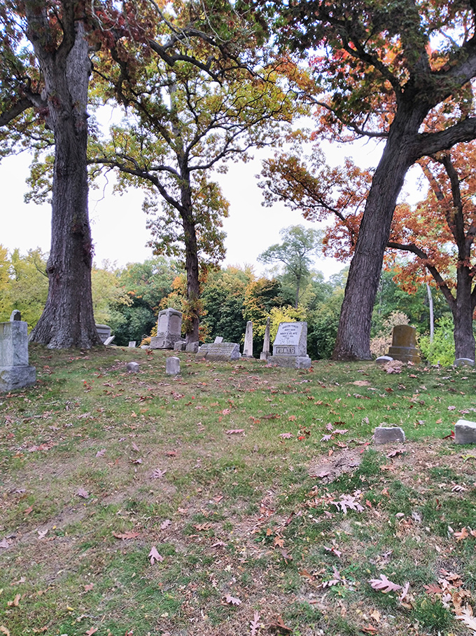 Monuments rise and fall across the rolling landscape, each stone telling a story of lives lived and memories preserved.