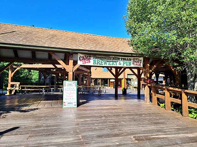 The Tahquamenon Falls Brewery & Pub welcomes weary explorers with craft beers and hearty meals &ndash; because wilderness adventures always taste better with a side of hops.