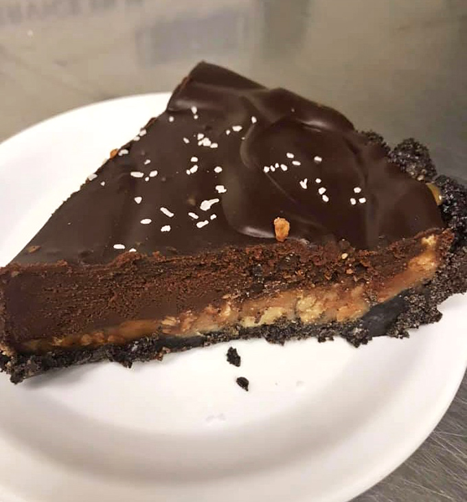 This chocolate turtle pie doesn't just satisfy cravings &ndash; it creates new ones you never knew you had.