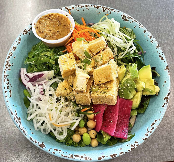 This Vegan Poke Bowl proves that you don't need fish to capture the essence of Hawaii, just fresh ingredients and serious flavor.