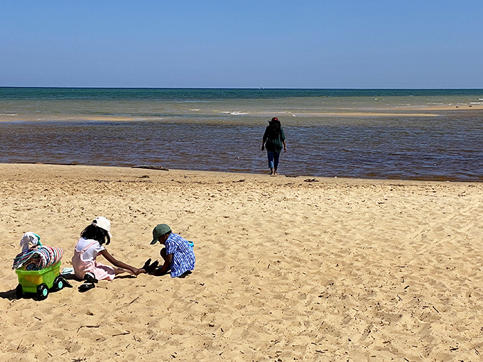 When the beach is this beautiful and this empty, you start to wonder if you've accidentally discovered a secret portal to a better dimension.