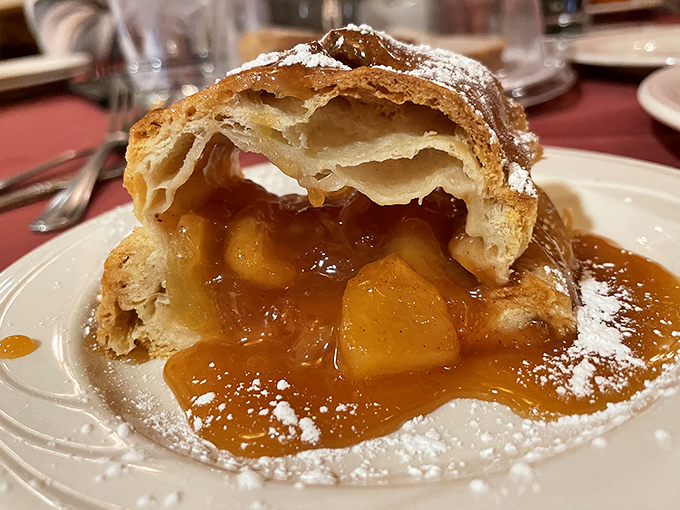 Apple strudel so good it makes you question every dessert decision you've made up until this very moment.