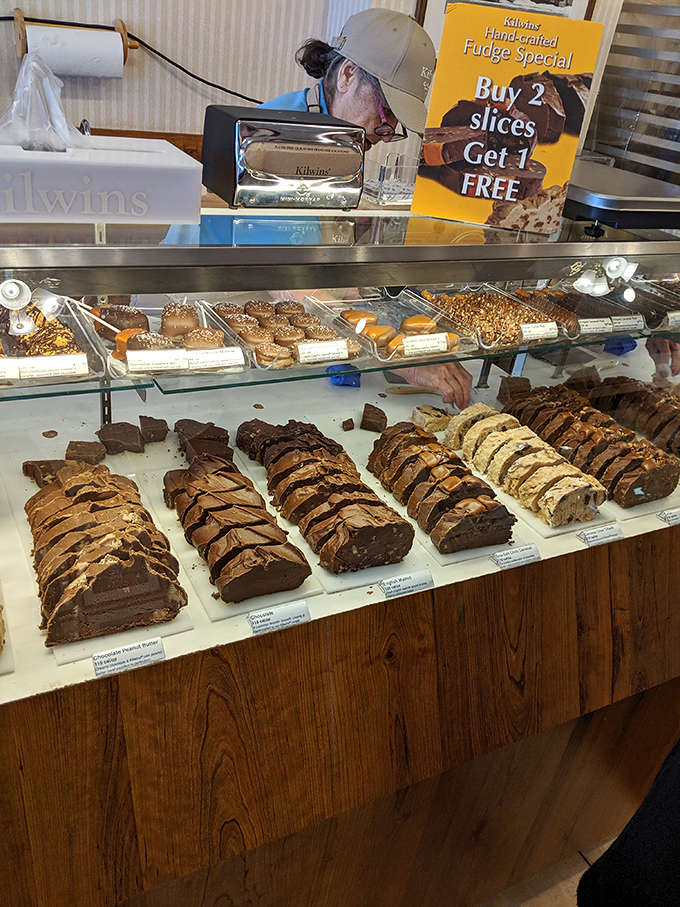 Buy two, get one free? That's not math, that's destiny calling in the form of hand-crafted fudge slices.