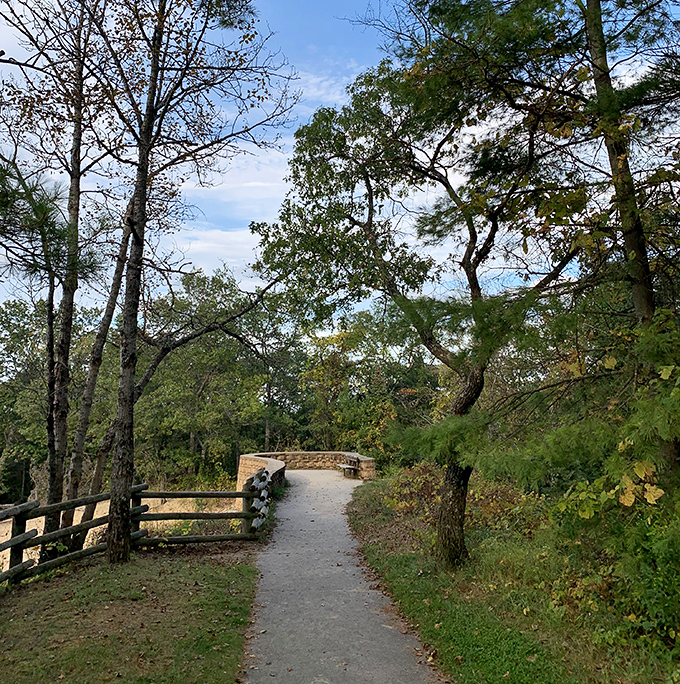 The path to enlightenment? Maybe not, but definitely the path to views worth every step. Your Instagram followers will be green with envy.