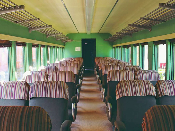Step inside and travel to an era when seats faced each other because conversation with strangers wasn't scary &ndash; it was expected.