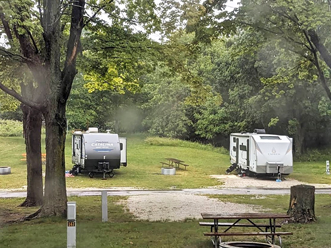 Camping with a view: where your morning coffee comes with a side of "why don't I do this more often?"