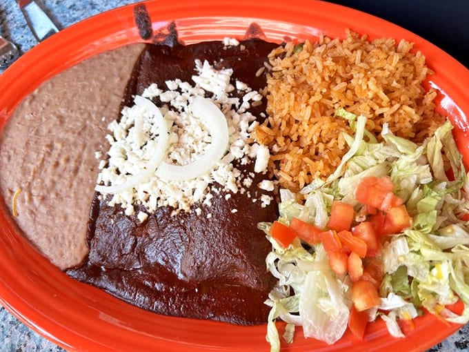 Enchiladas de mole showcase the kitchen's mastery&mdash;tender tortillas bathed in a sauce with more layers than your favorite mystery novel.