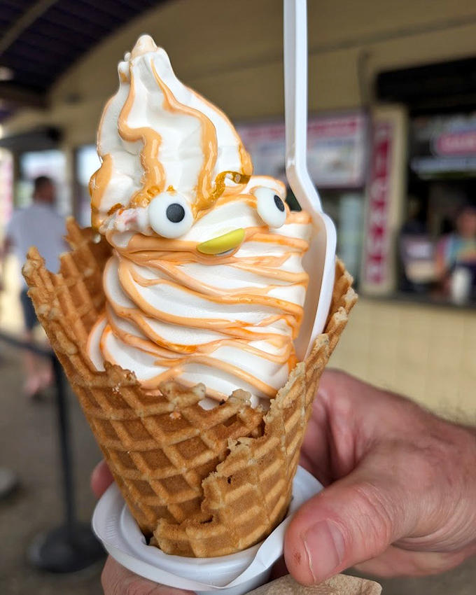 When ice cream gets googly eyes and a personality, you know you've found a place that understands dessert should be as fun as it is delicious.