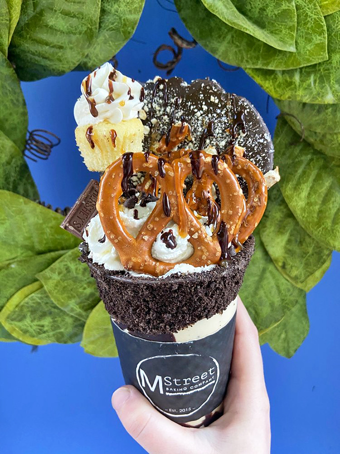 The Millionaire Milkshake proves that toffee, caramel, and chocolate chip cookies belong together&mdash;like a delicious merger of dessert conglomerates that benefits your taste buds.