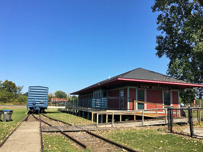 The New Buffalo Railroad Museum captures a time when trains were the rock stars of transportation and stations were their concert halls.