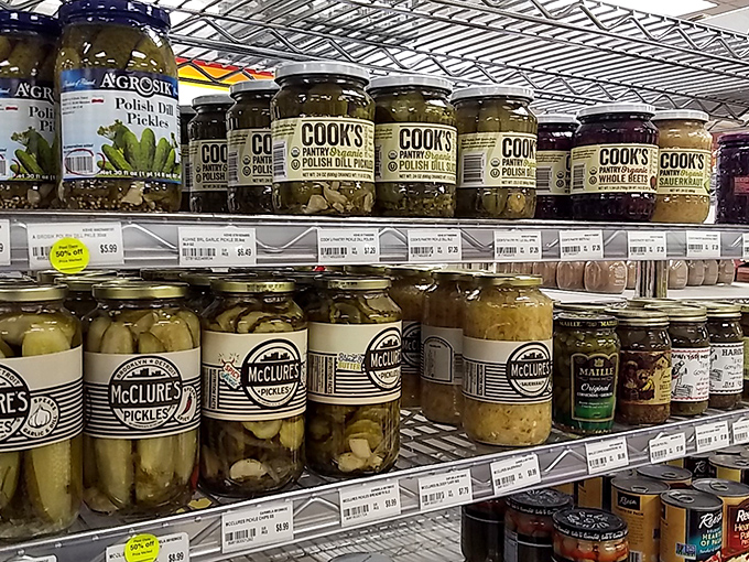 The pickle paradise features everything from classic dills to exotic varieties &ndash; proof that vinegar and cucumbers are a match made in heaven.