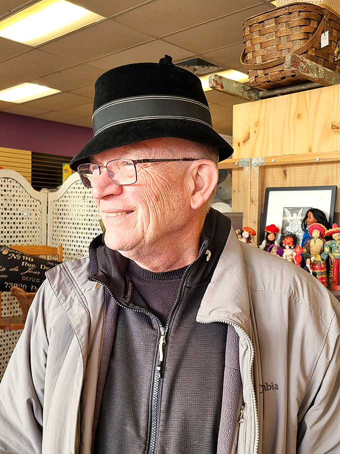 Passionate collectors bring personality to the Little Red Schoolhouse, sharing stories and knowledge that transform shopping into an educational experience.