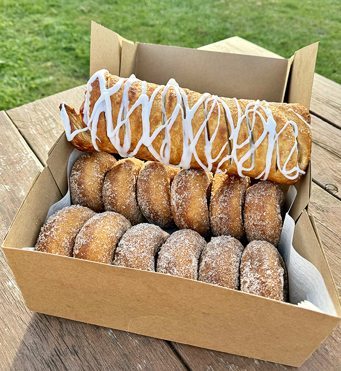 These pastries are so fresh they're practically still warm, which is the bakery equivalent of catching lightning in a bottle and eating it.