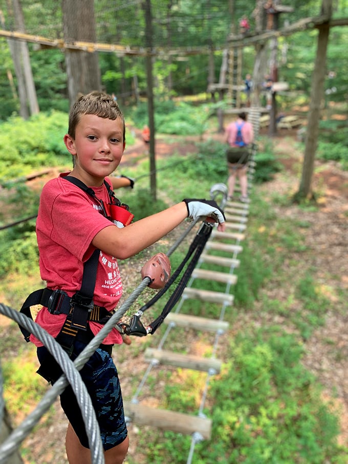 The look of triumph says it all &ndash; conquering obstacles and creating memories that will last far longer than the muscle soreness.