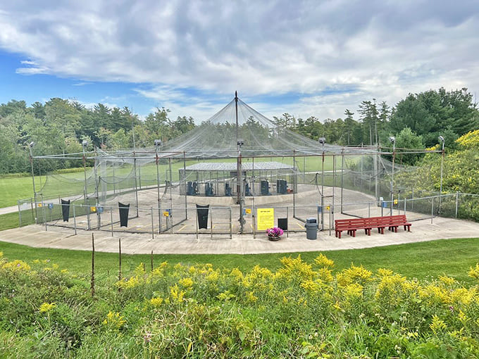 Batting cages let you channel your inner baseball star or at least pretend you know what you're doing with a bat.