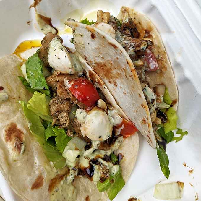 The Amalfi Coast tacos transport you to the Mediterranean with each bite &ndash; who knew Italy and Mexico could create such delicious culinary offspring?