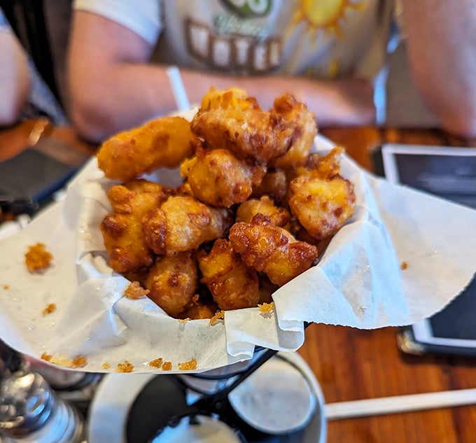 These golden-brown cheese curds aren't just any appetizer &ndash; they're Wisconsin's contribution to barbecue happiness.