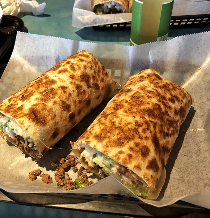 Behold the beef burrito in all its glory &ndash; a tortilla-wrapped treasure where every ingredient plays its part in perfect harmony.