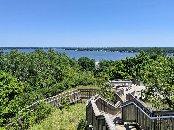Nature's own boardwalk experience &ndash; where every step offers postcard-worthy views and the stairway practically begs for a dramatic pose.