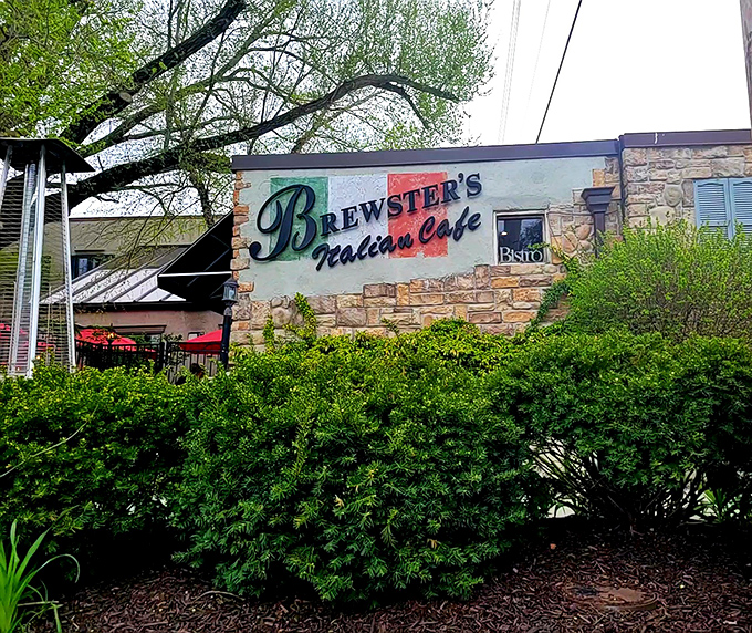 Brewster's Italian Café combines rustic stone charm with culinary magic – the kind of place where pasta dreams come true.