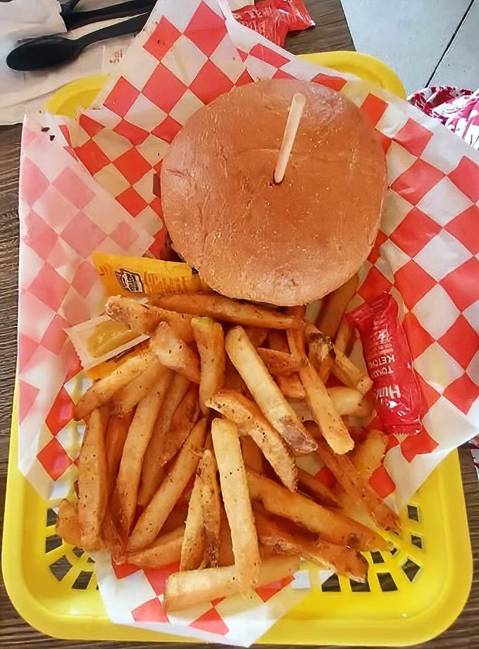 Burger perfection doesn't happen by accident. This hand-formed patty on a brioche bun with golden fries is Florida's answer to comfort food.